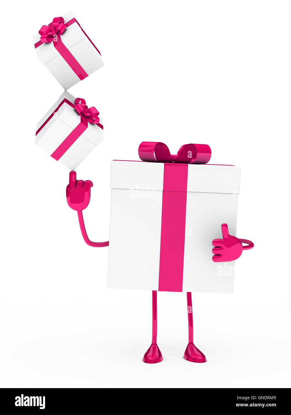 gift box balance Stock Photo - Alamy