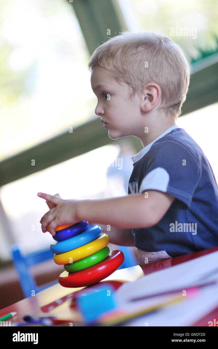 cute little child play and have fun Stock Photo - Alamy