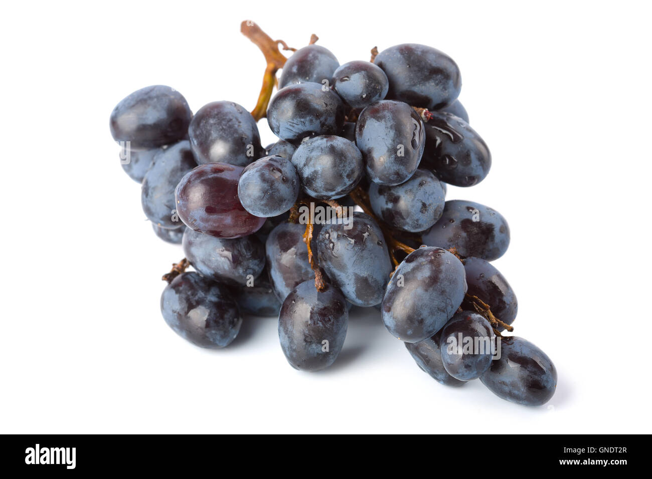Red grapes pattern Cut Out Stock Images & Pictures - Alamy