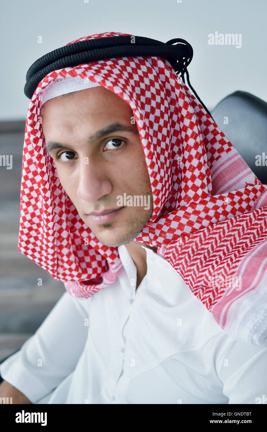 arab business man at bright office Stock Photo - Alamy