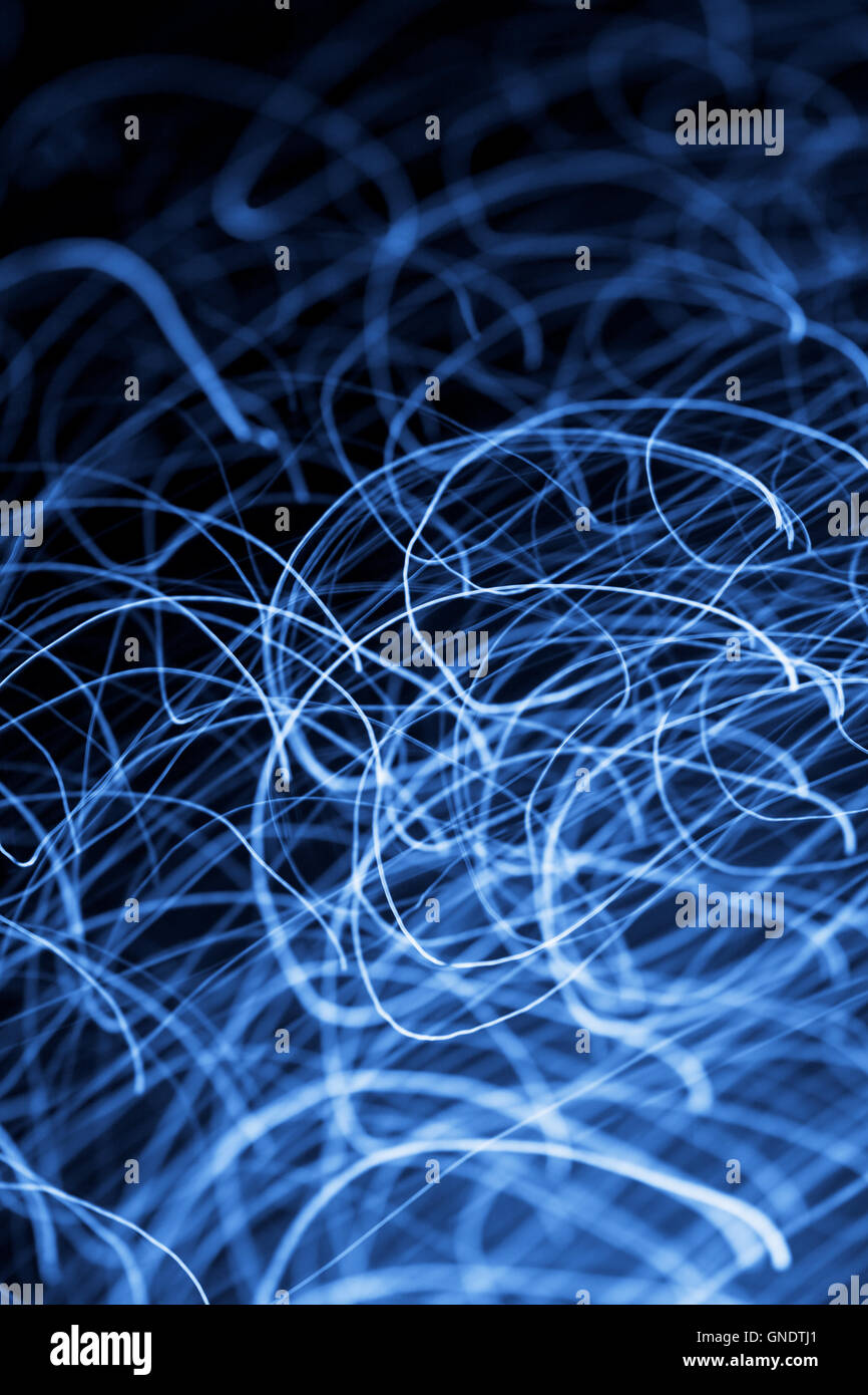 abstract light trails background Stock Photo - Alamy