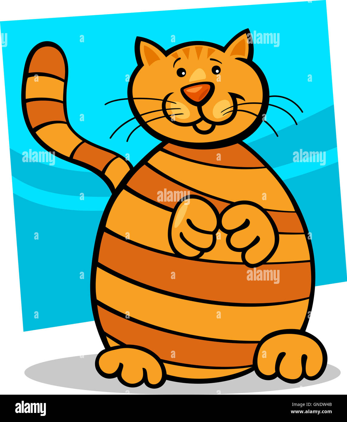 yellow tabby cat Stock Photo - Alamy