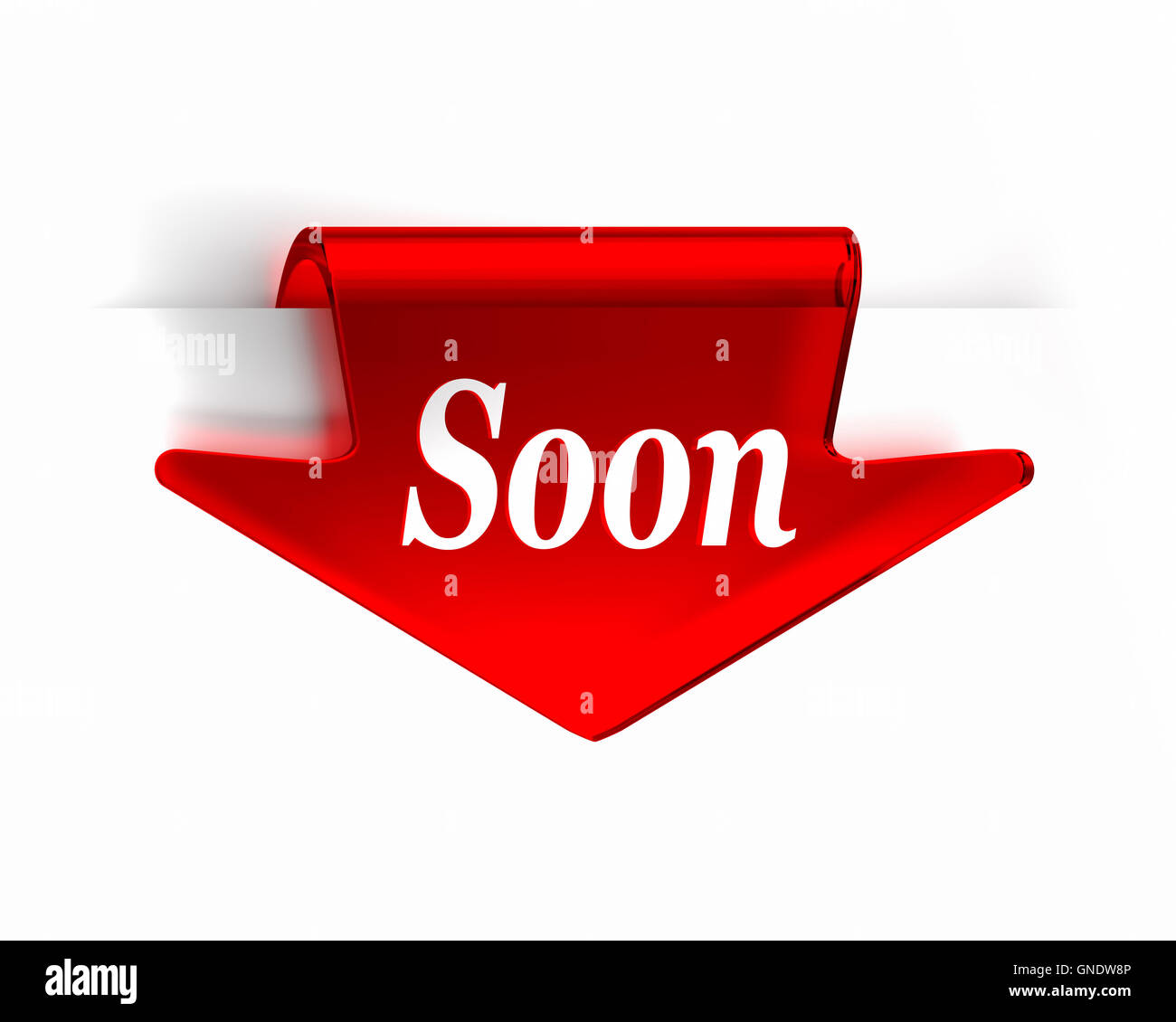 The word soon Cut Out Stock Images & Pictures - Alamy