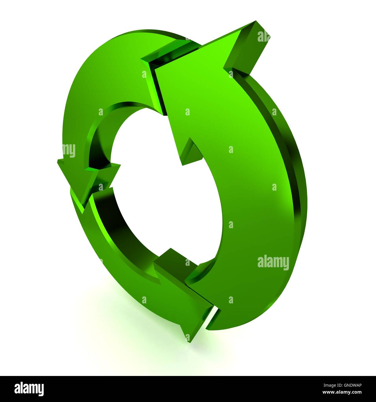 Green Process Arrow Stock Photo - Alamy