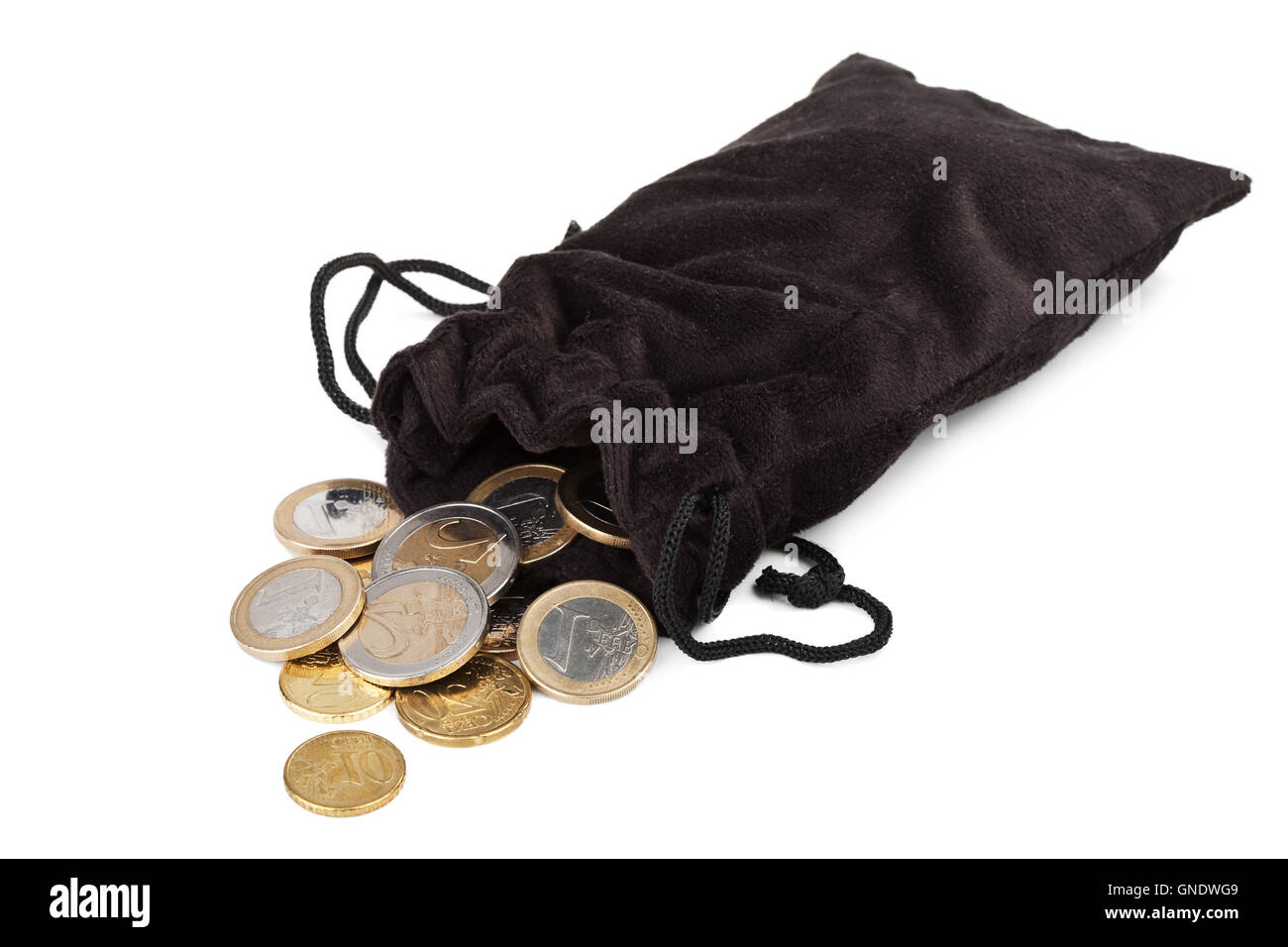 Money Falling Out Of Purse Stock Photos & Money Falling Out Of Purse ...