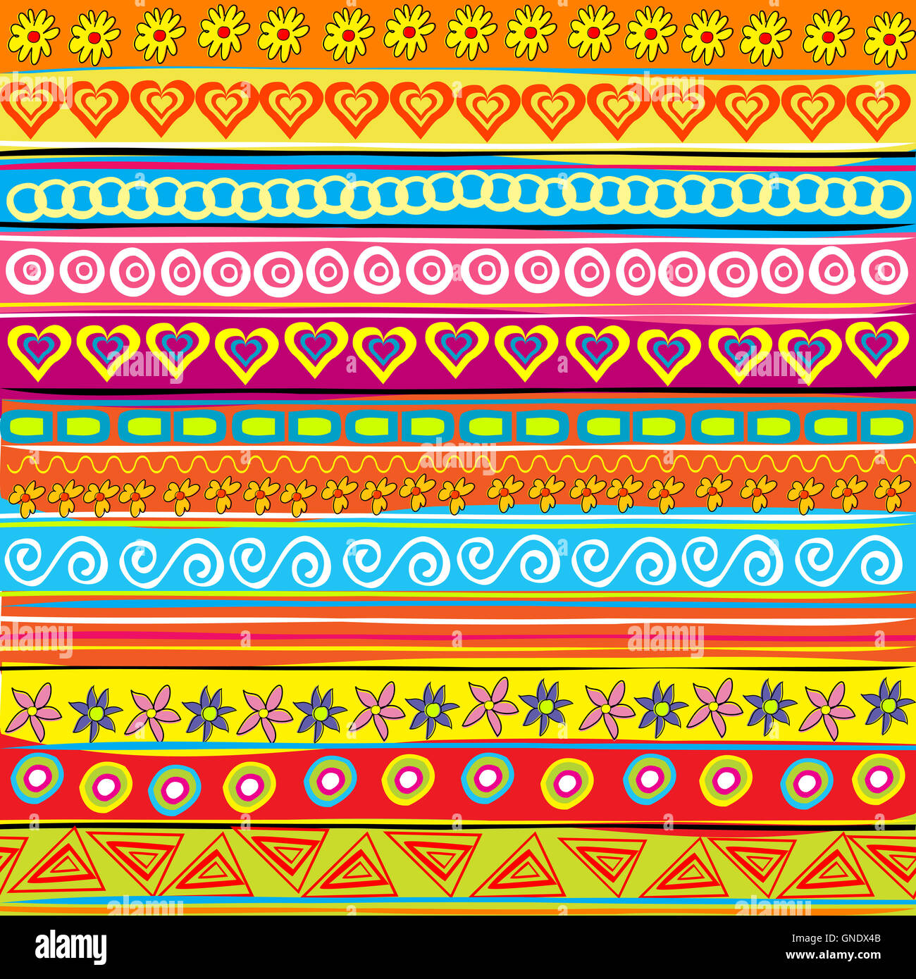 Striped and floral pattern hi-res stock photography and images - Alamy