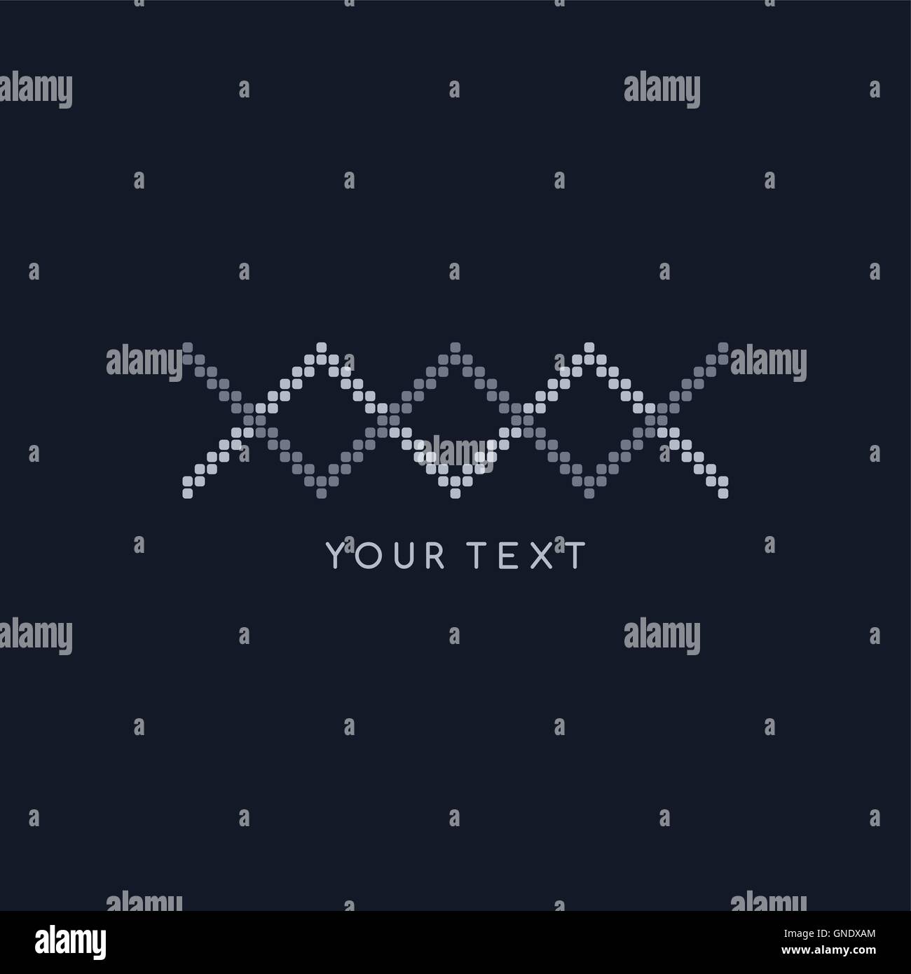 pixel logo template theme Stock Vector Image & Art - Alamy