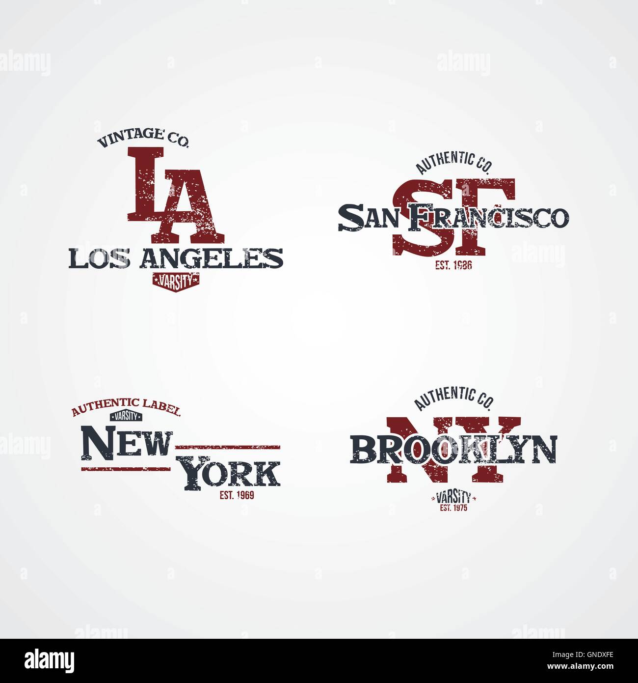 Varsity letters Stock Vector Images - Alamy