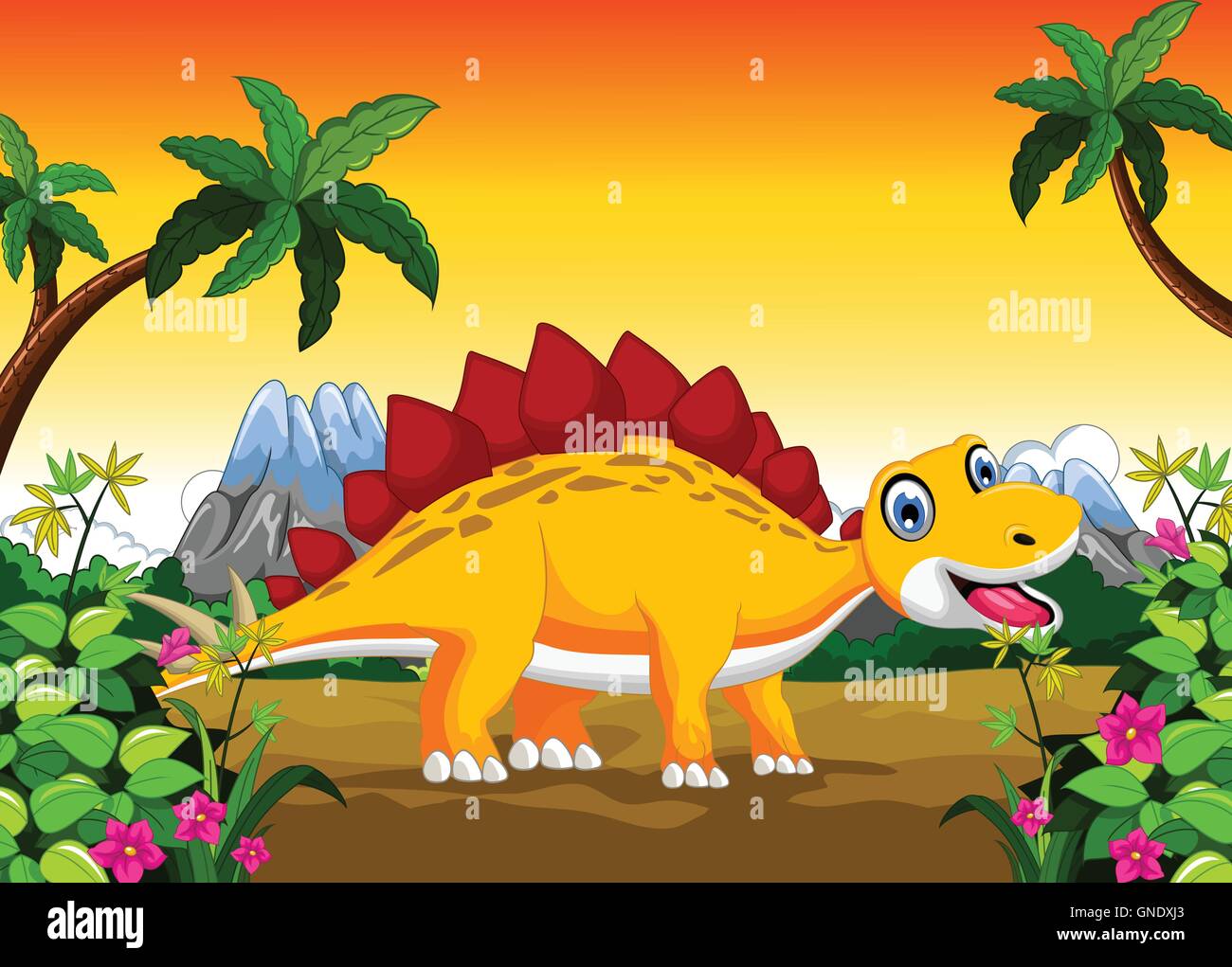 Dinosaur cartoon body hi-res stock photography and images - Alamy