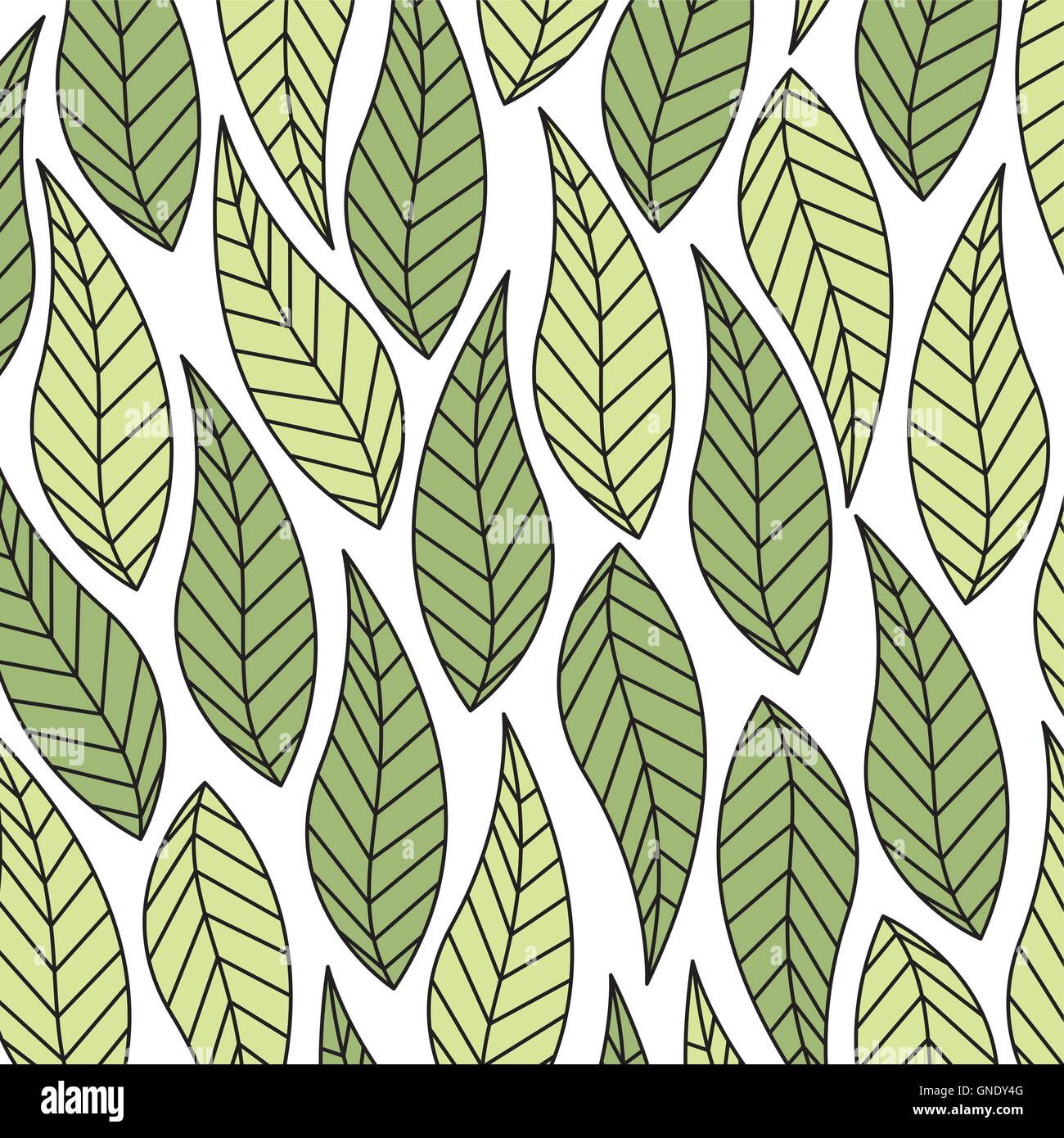 leaves green theme Stock Vector Image & Art - Alamy