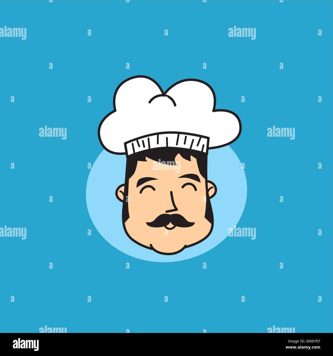 funny cartoon chef Stock Vector Image & Art - Alamy