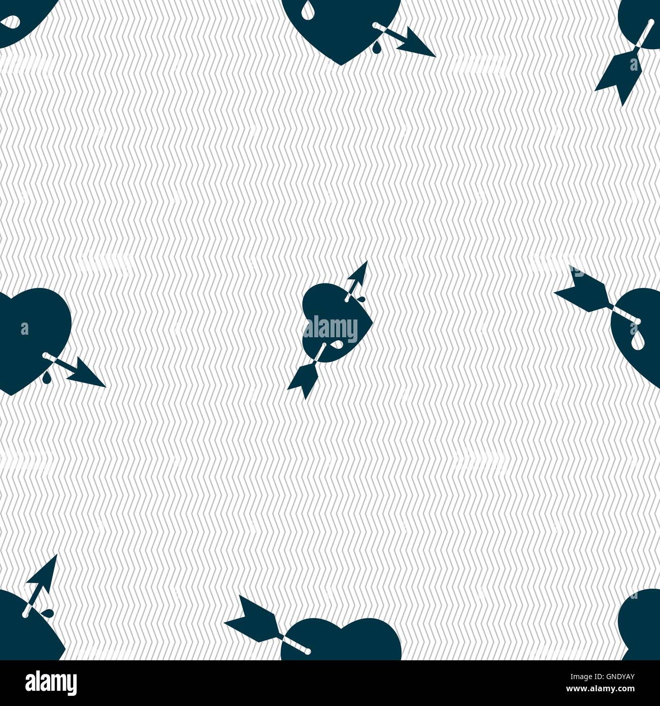 Cupid arrow heart hi-res stock photography and images - Alamy