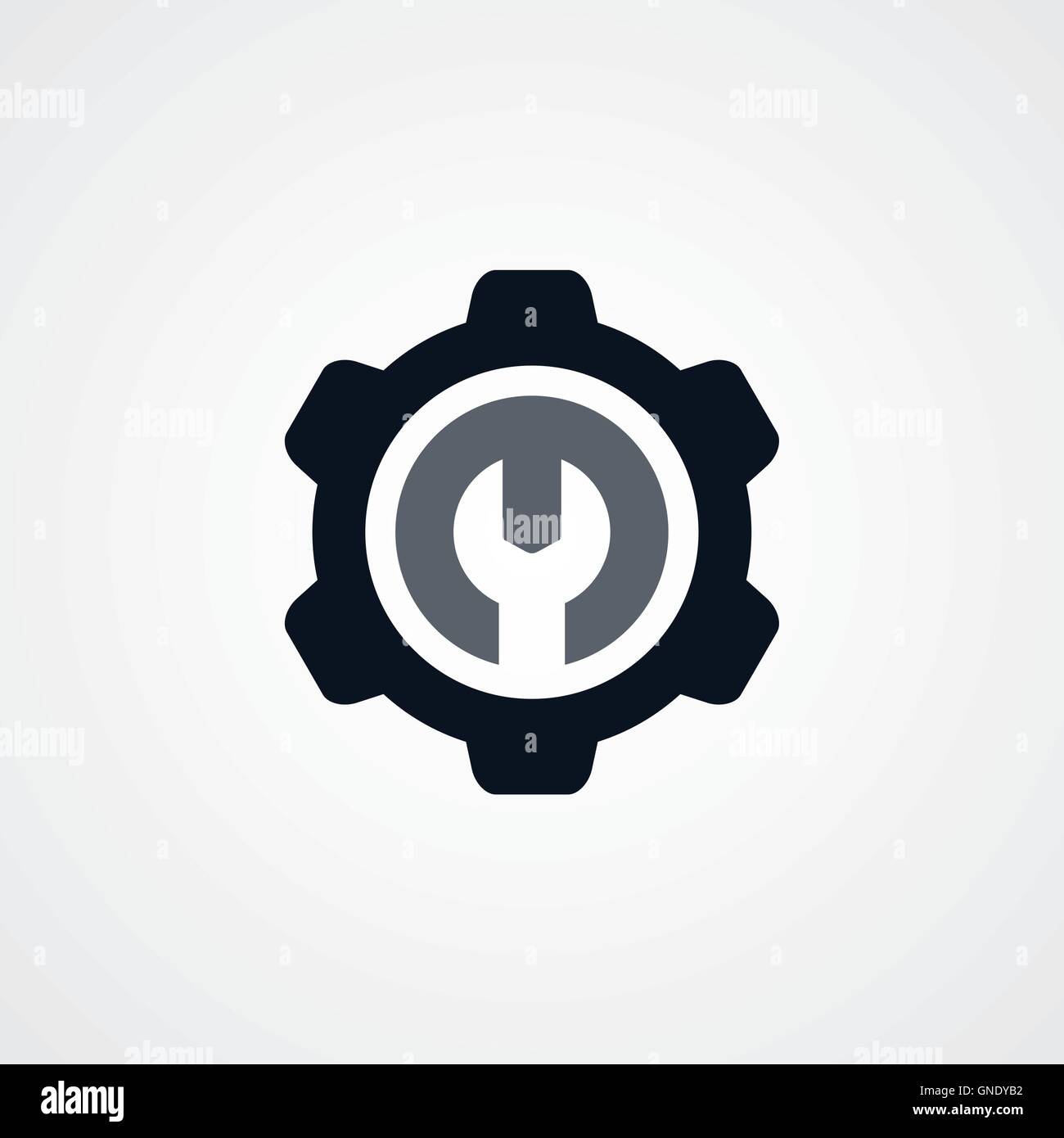 Cog Settings Icon Symbol Stock Vector Image & Art - Alamy