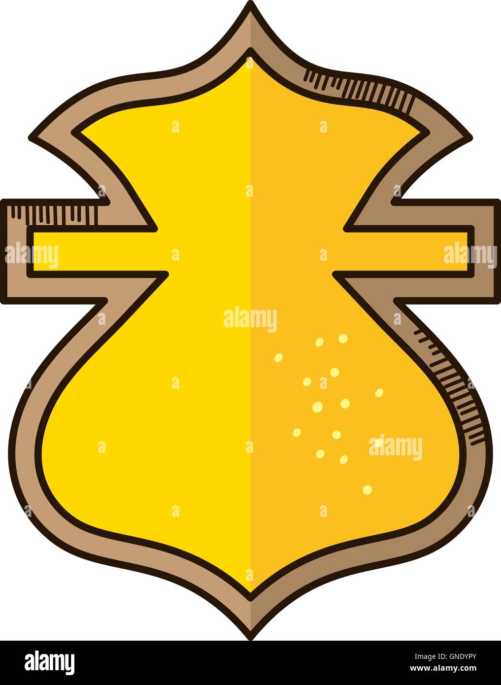 Cartoon shield hi-res stock photography and images - Alamy