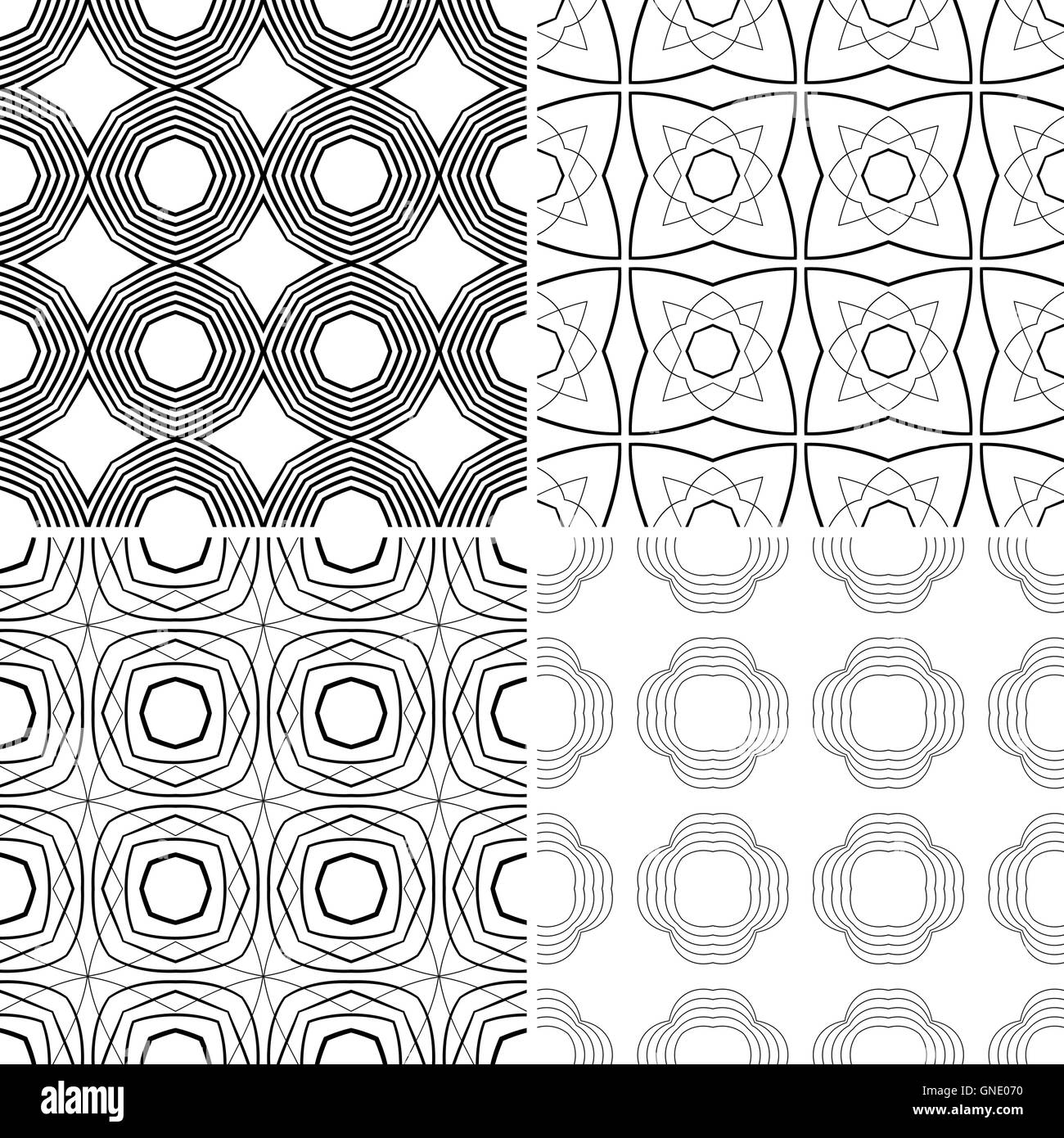 Optical patterns Stock Vector Images - Alamy