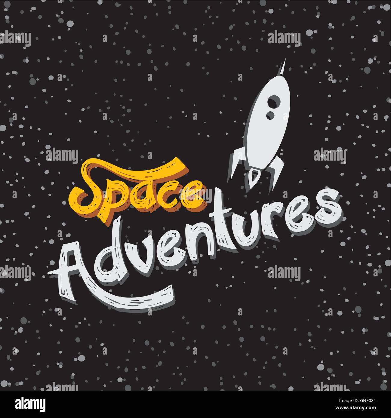 Outer space adventure Stock Vector Images - Alamy