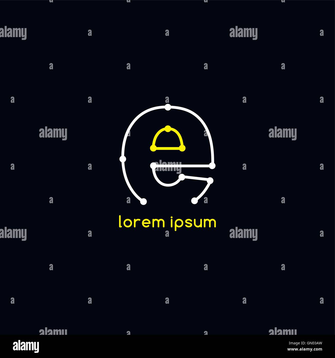 Outline logotype hi-res stock photography and images - Alamy