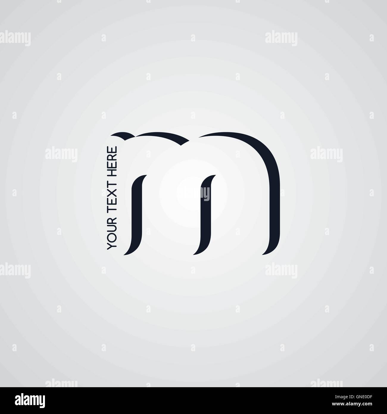 letter theme logotype Stock Vector Image & Art - Alamy