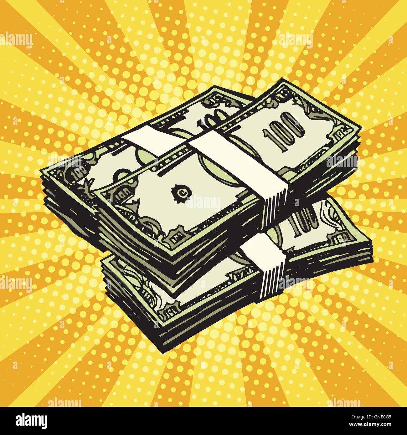 100 dollars Stock Vector Images - Alamy