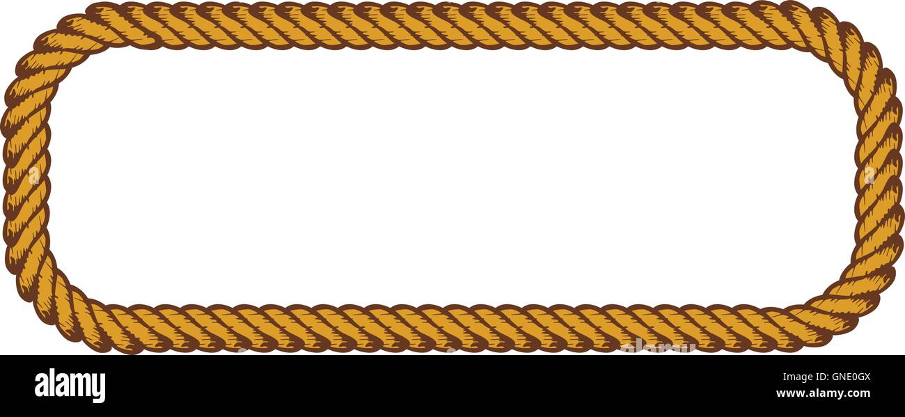 brown rope theme Stock Vector Image & Art - Alamy
