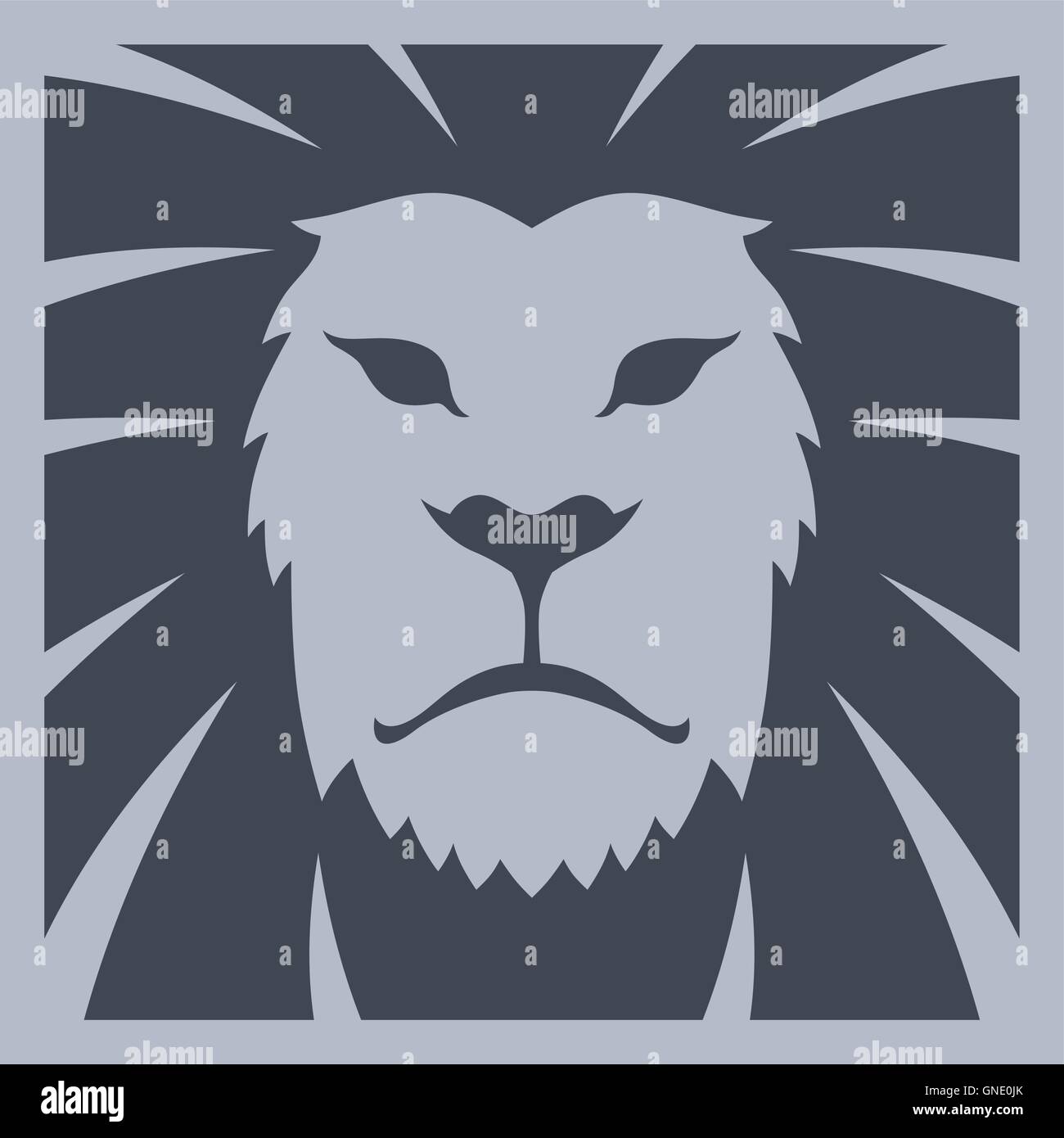 Classic tattoo lion Stock Vector Images - Alamy