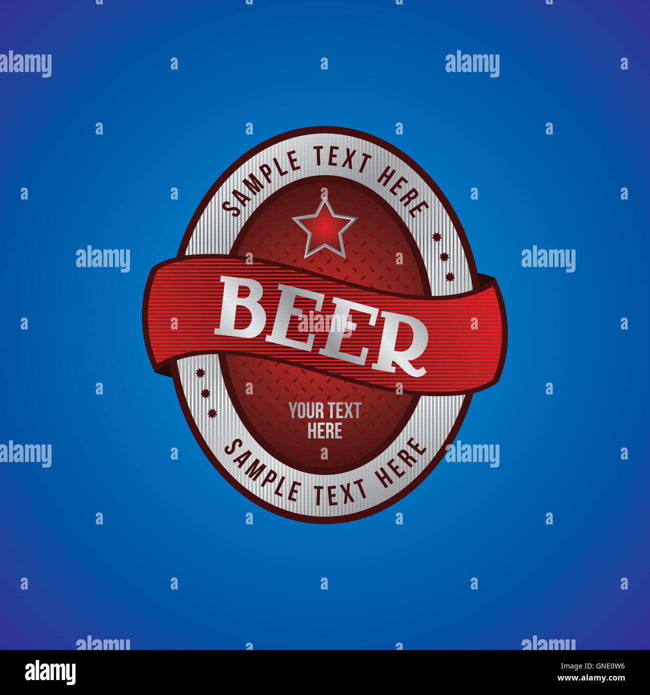 beer label theme Stock Vector Image & Art - Alamy