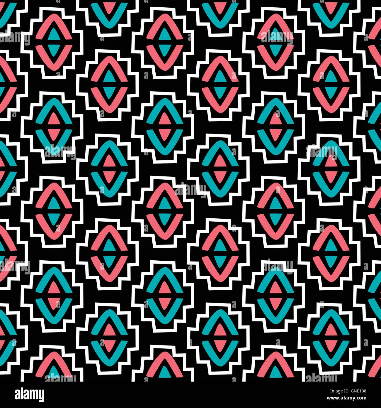 native ethnic pattern Stock Vector Image & Art - Alamy