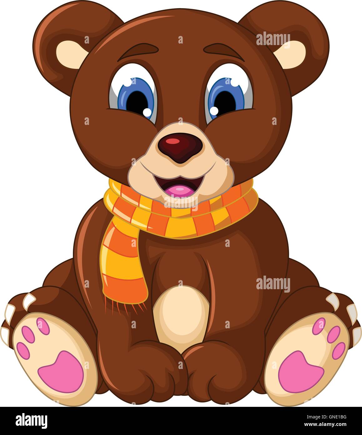 cute teddy bear cartoon Stock Vector Image & Art - Alamy