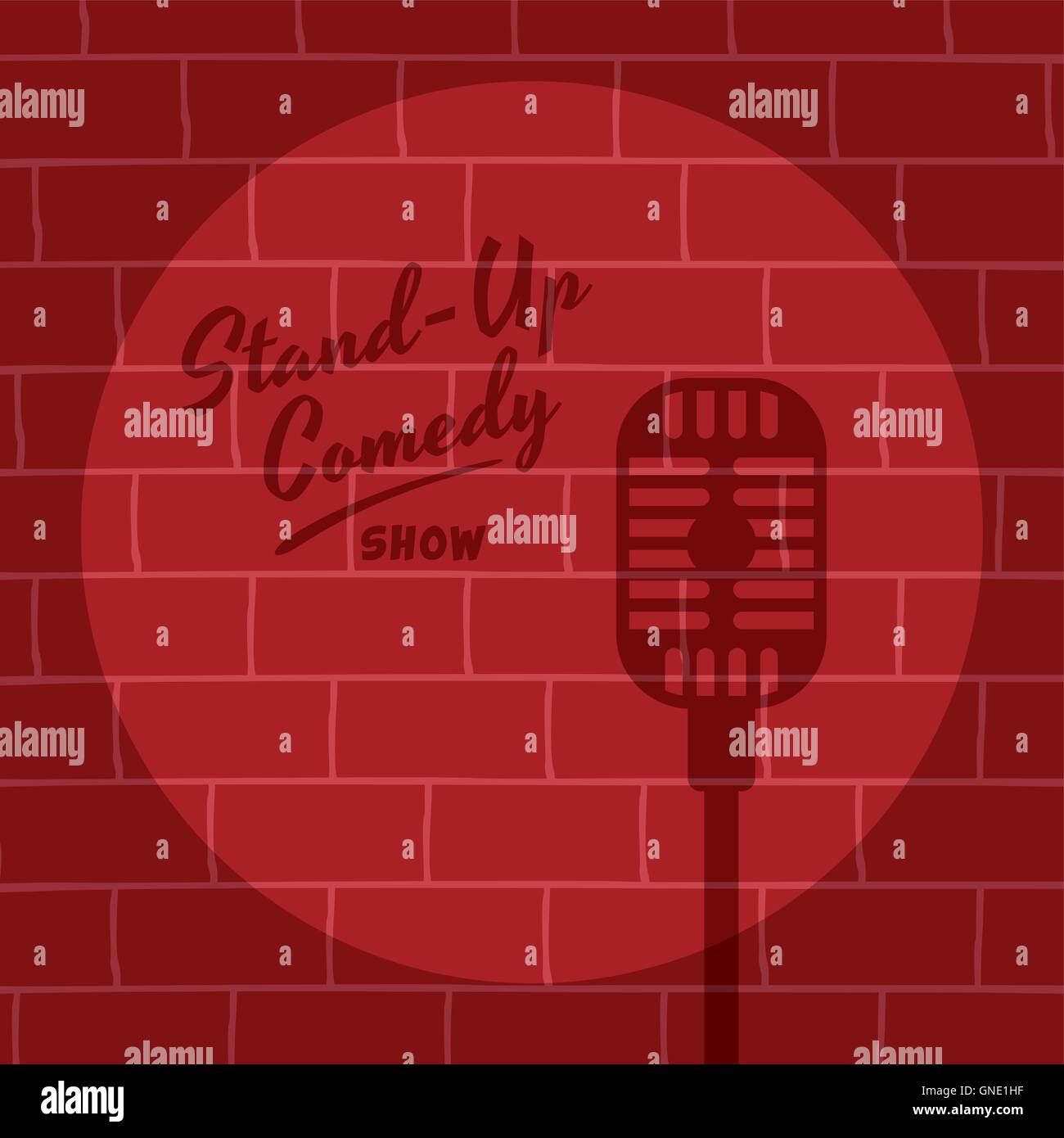 stand up comedy Stock Vector Image & Art - Alamy