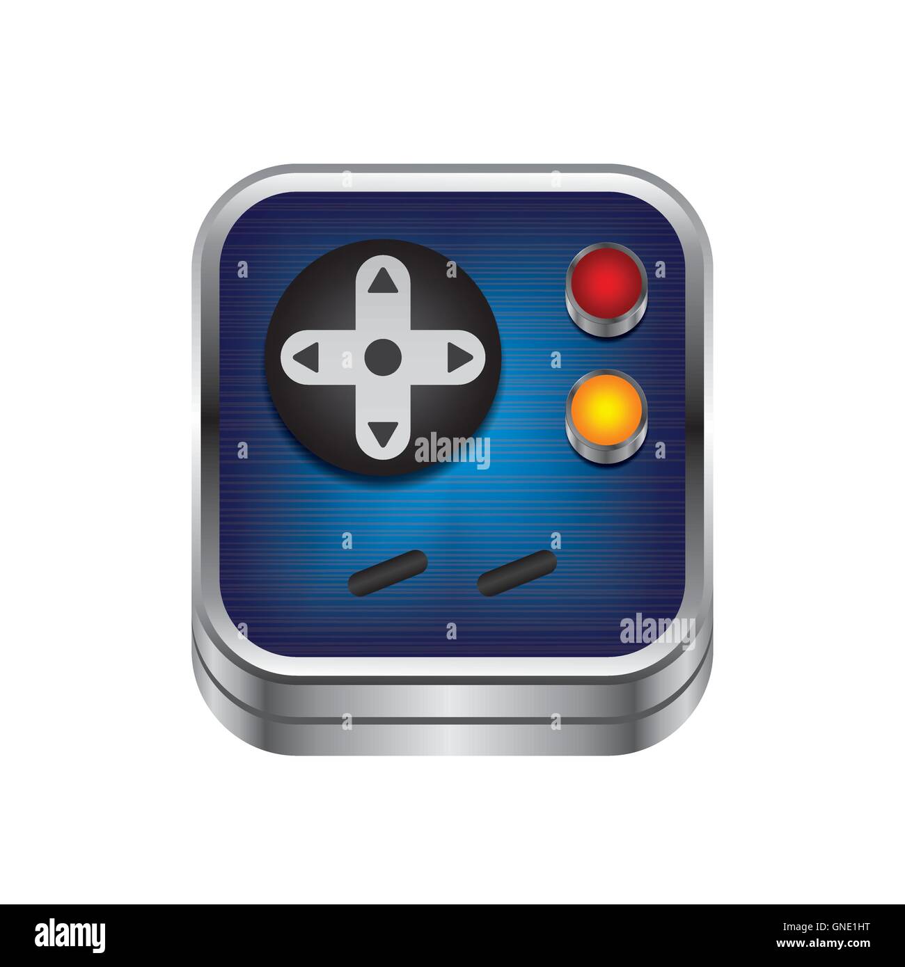 Handheld game console Cut Out Stock Images & Pictures - Alamy