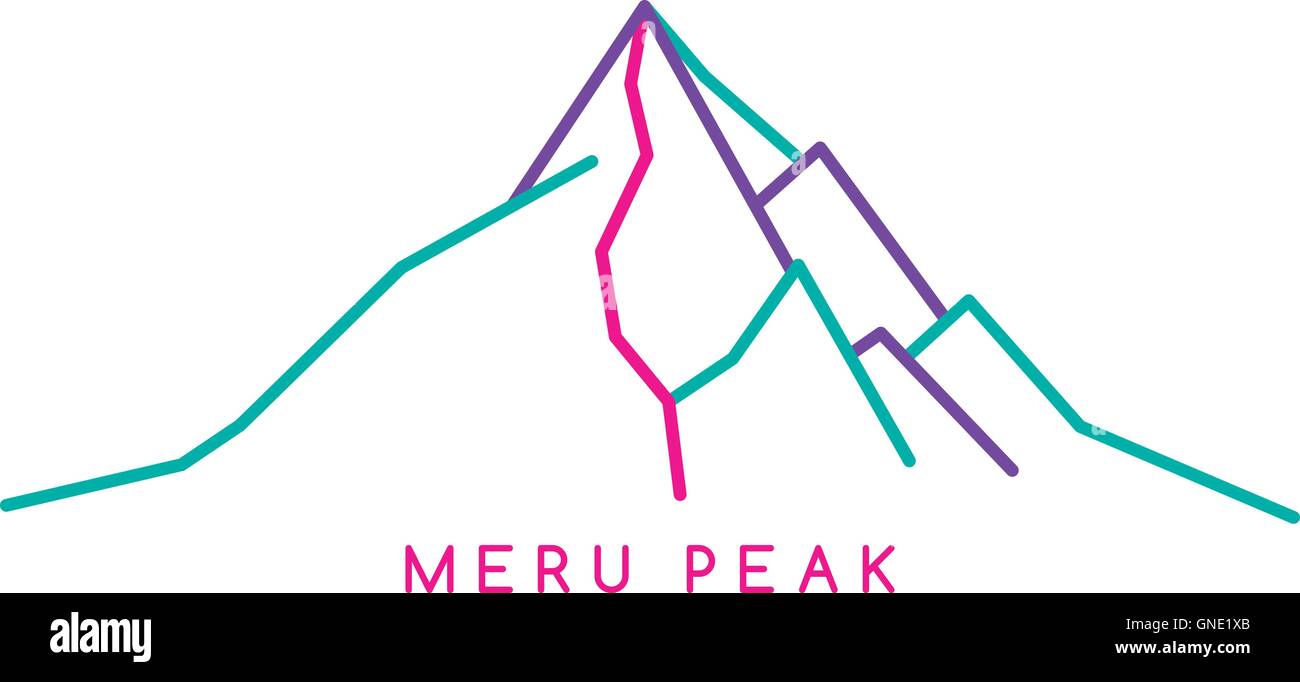 mountain range theme Stock Vector Image & Art - Alamy