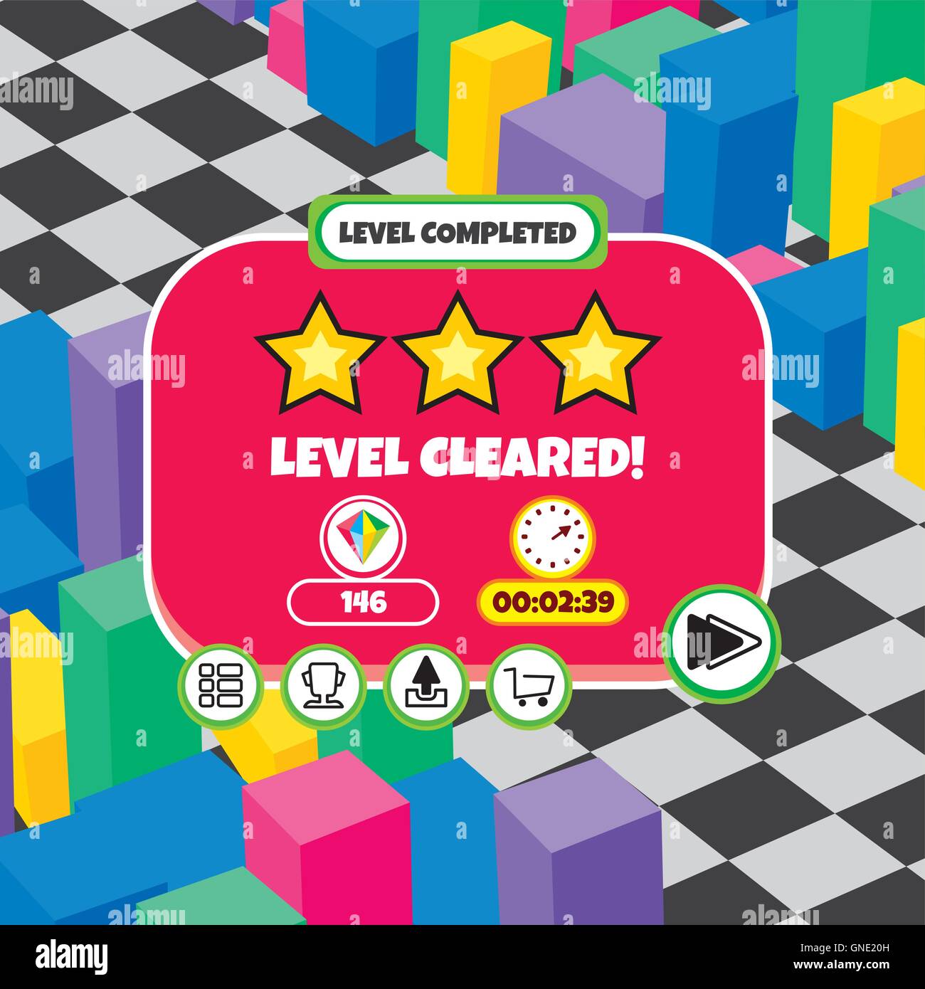 game asset menu theme Stock Vector Image & Art - Alamy