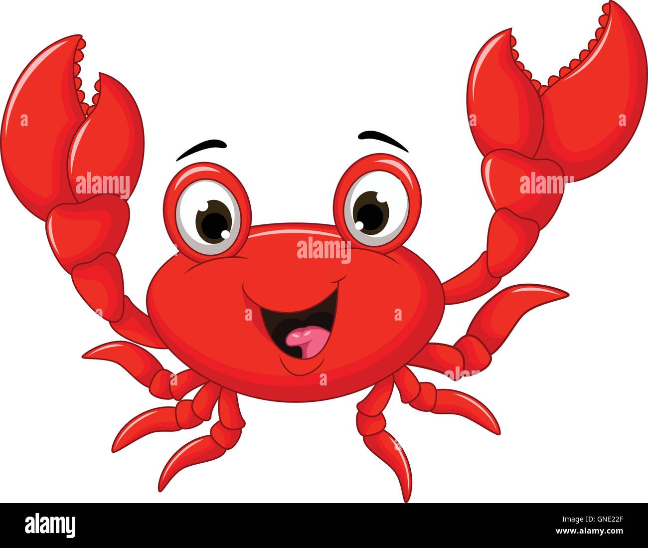 Crab cartoon hi-res stock photography and images - Alamy