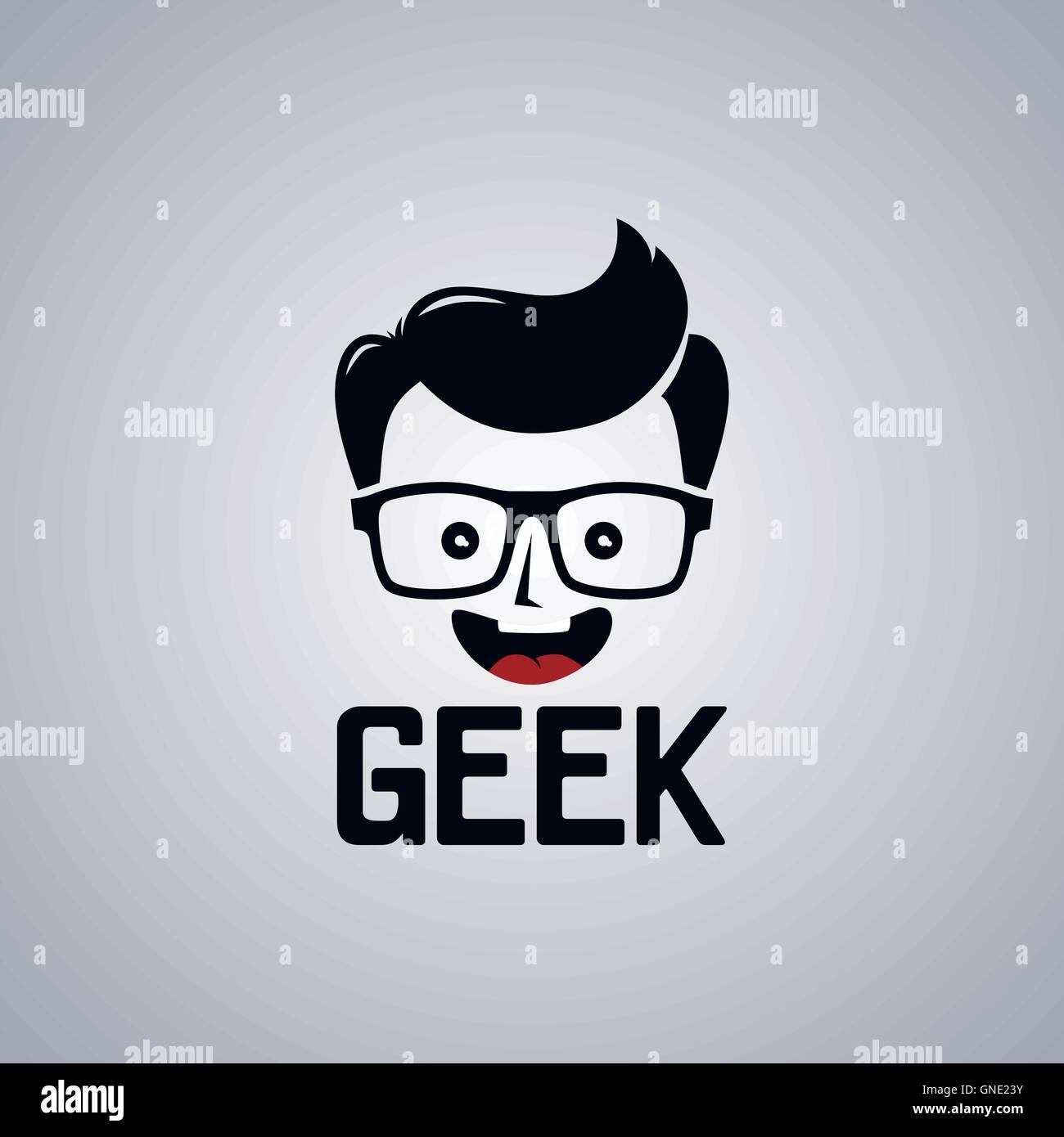 Nerd guy Stock Vector Images - Alamy