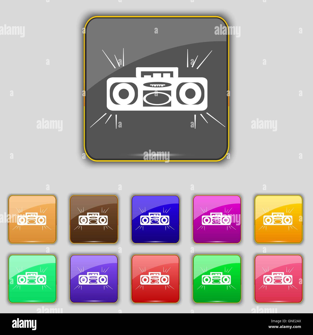 Cassette player buttons hi-res stock photography and images - Alamy