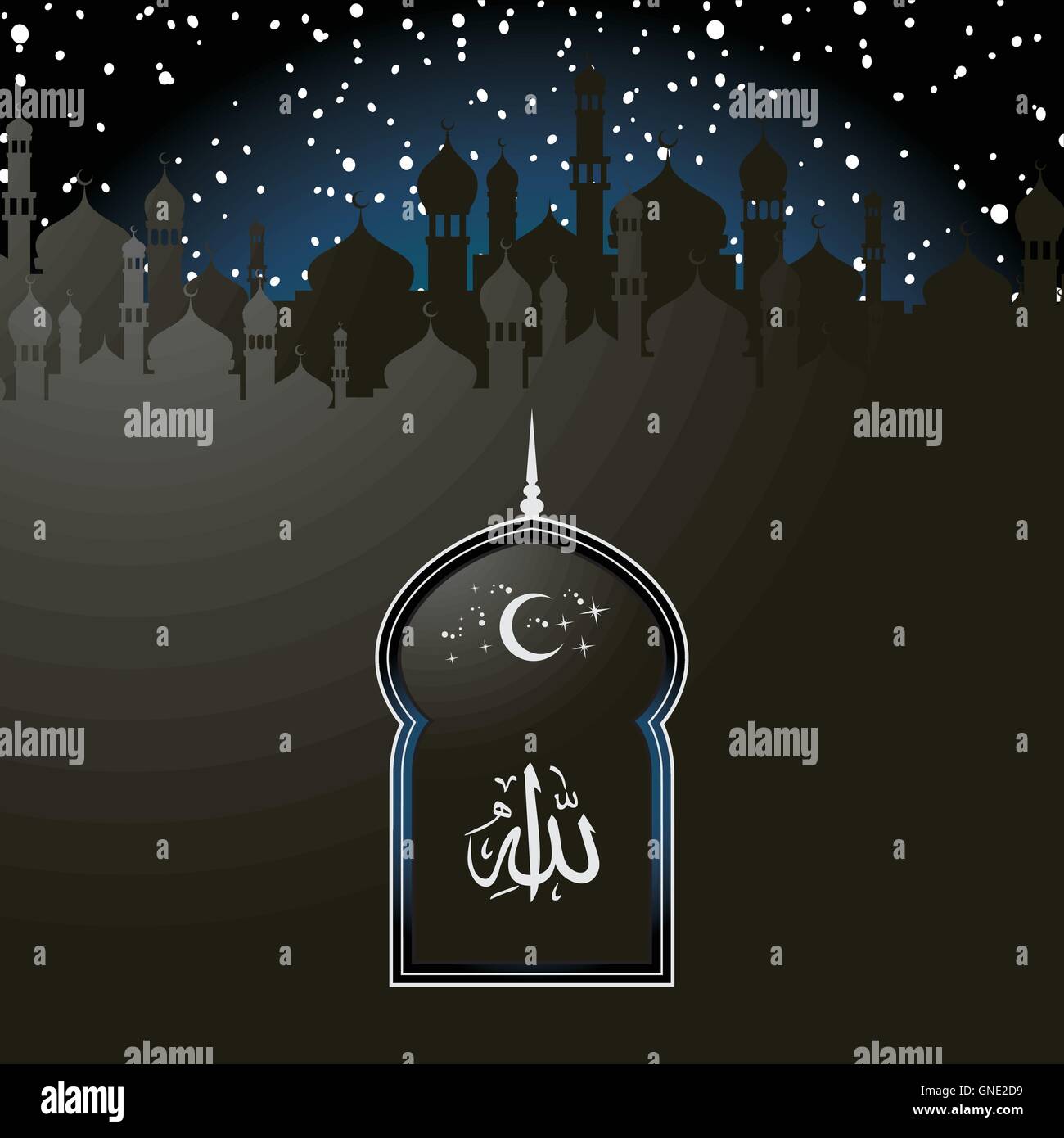 islamic theme art Stock Vector Image & Art - Alamy