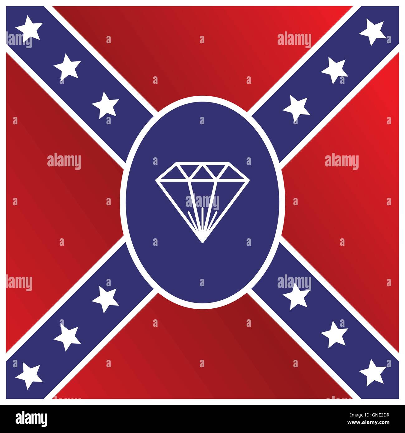 diamond gemstone flag Stock Vector Image & Art - Alamy