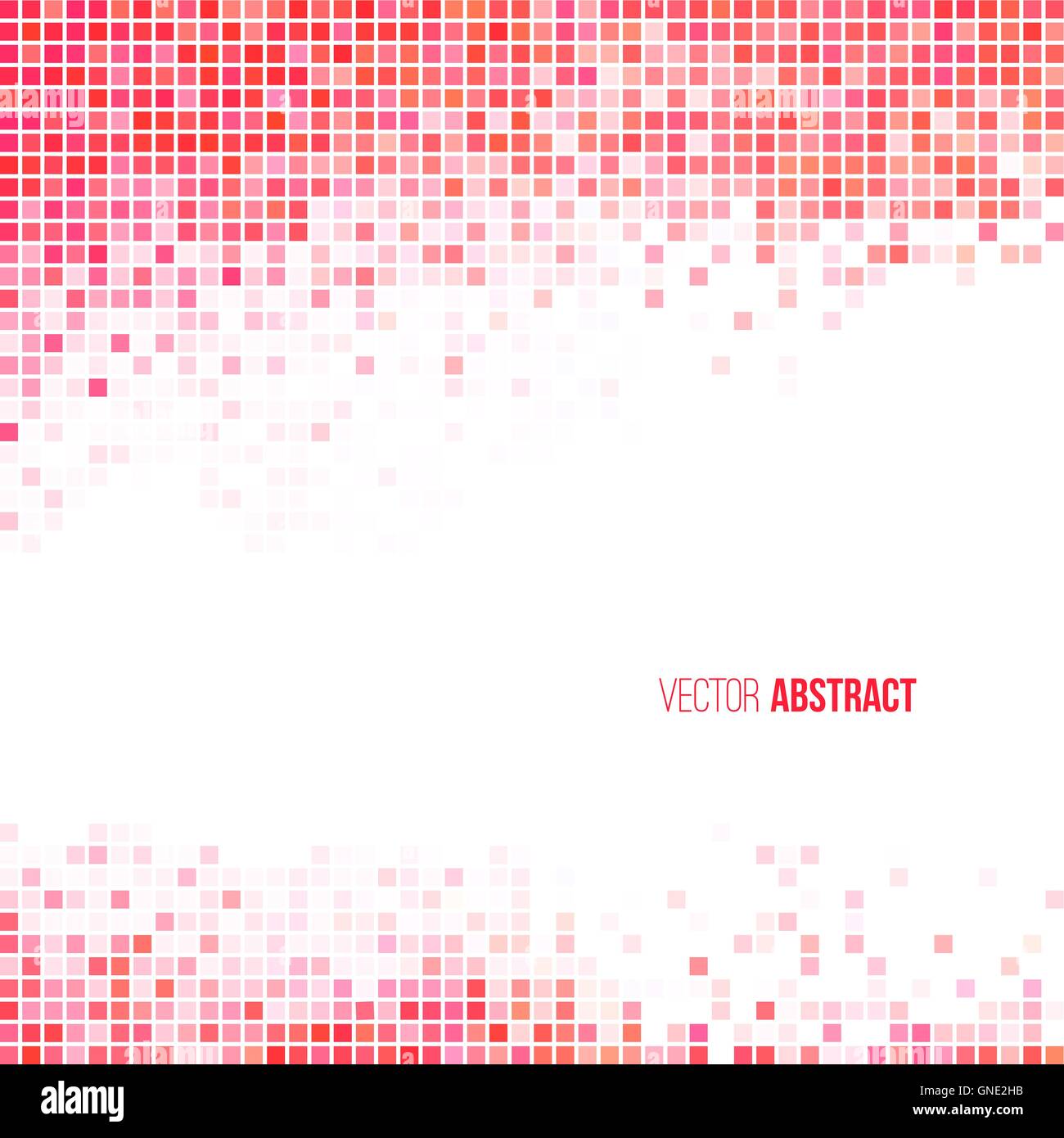 Red background pixel Stock Vector Images - Alamy