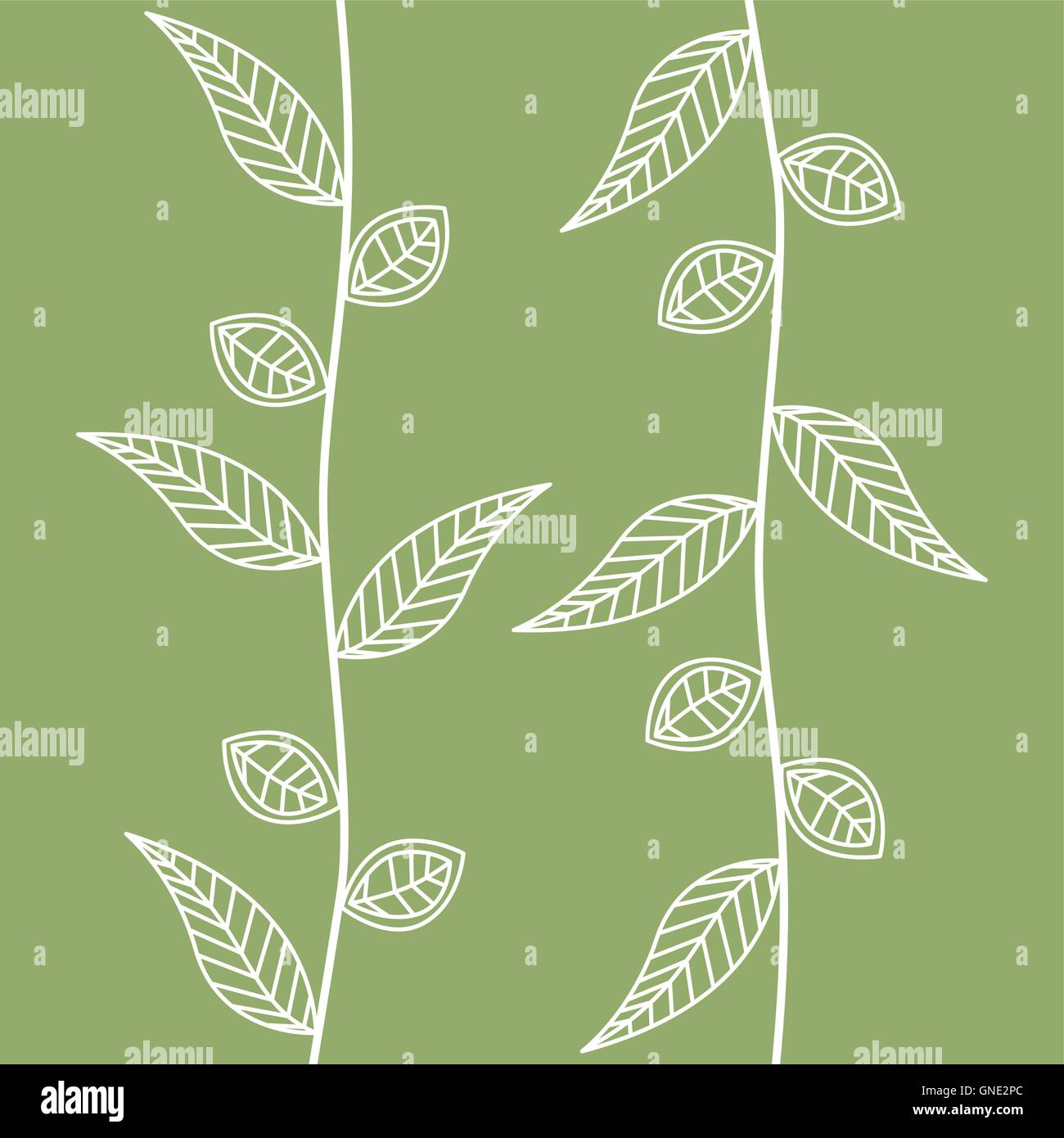 leaves green theme Stock Vector Image & Art - Alamy