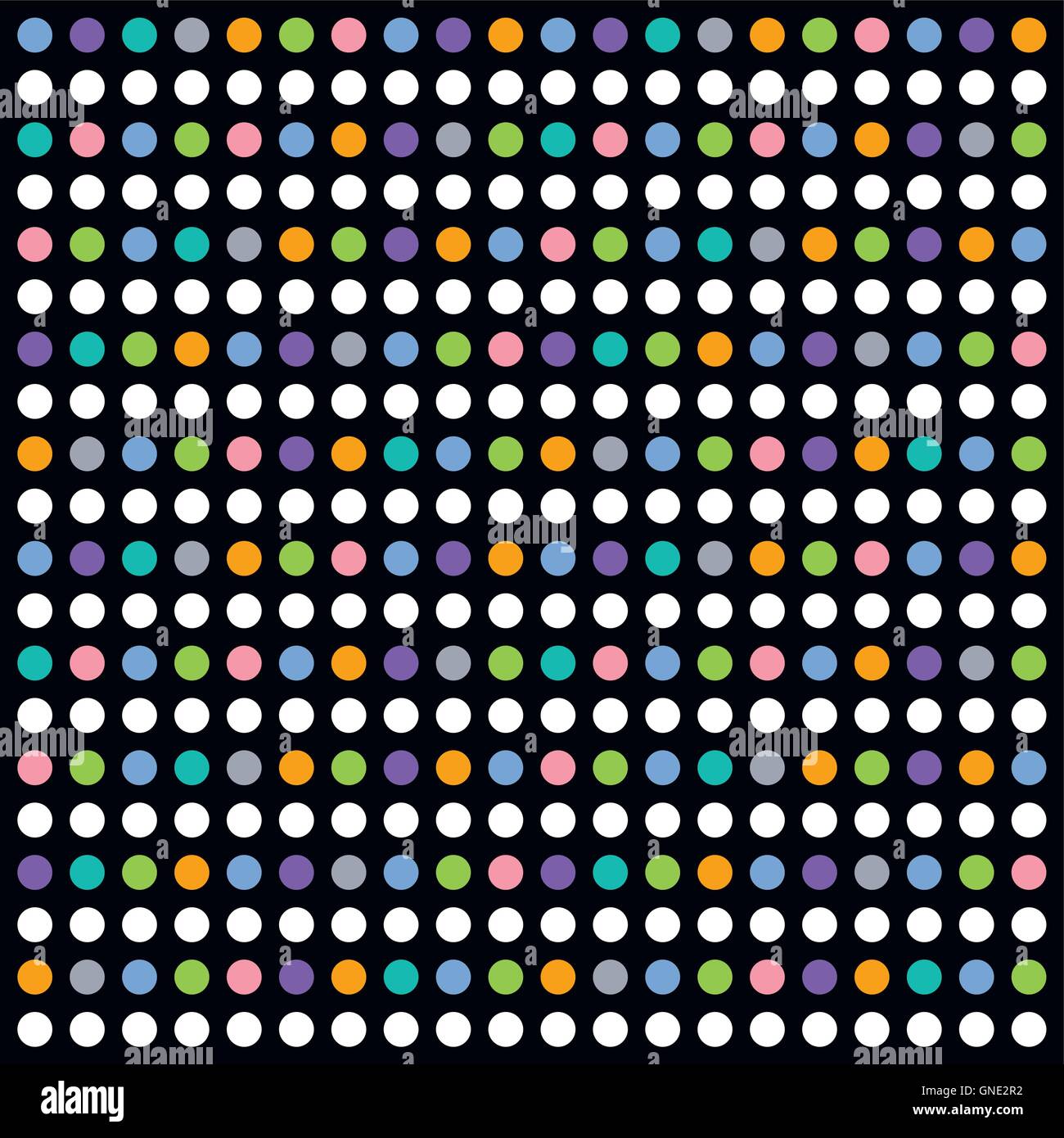 colorful dot theme art pattern Stock Vector Image & Art - Alamy