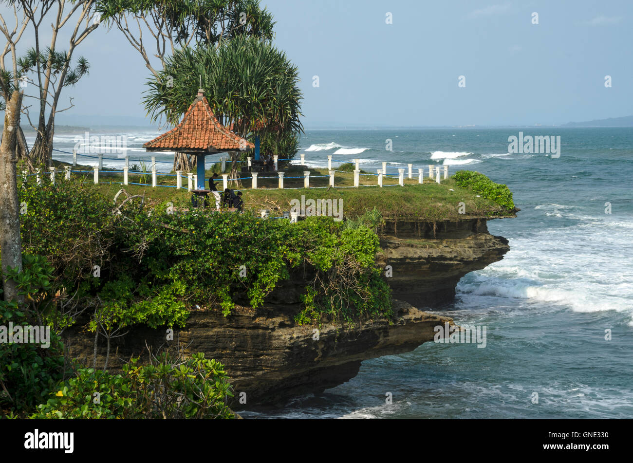 Pantai Batu Hiu (Shark stone beach Stock Photo - Alamy