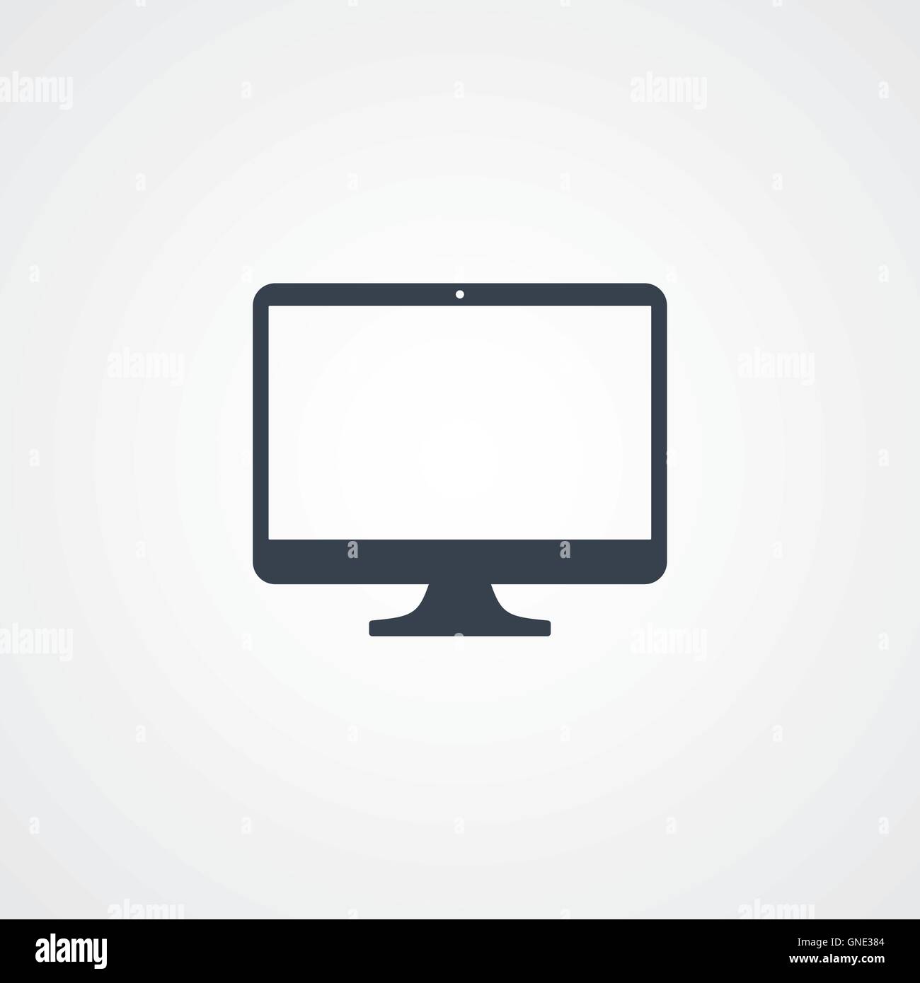 computer desktop icon Stock Vector Image & Art - Alamy