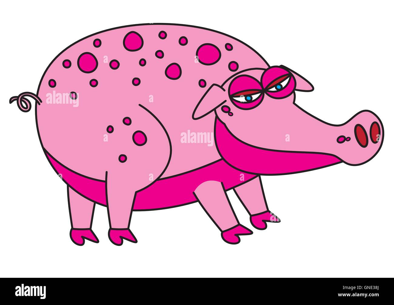 Pig pig pig Stock Vector Images - Alamy