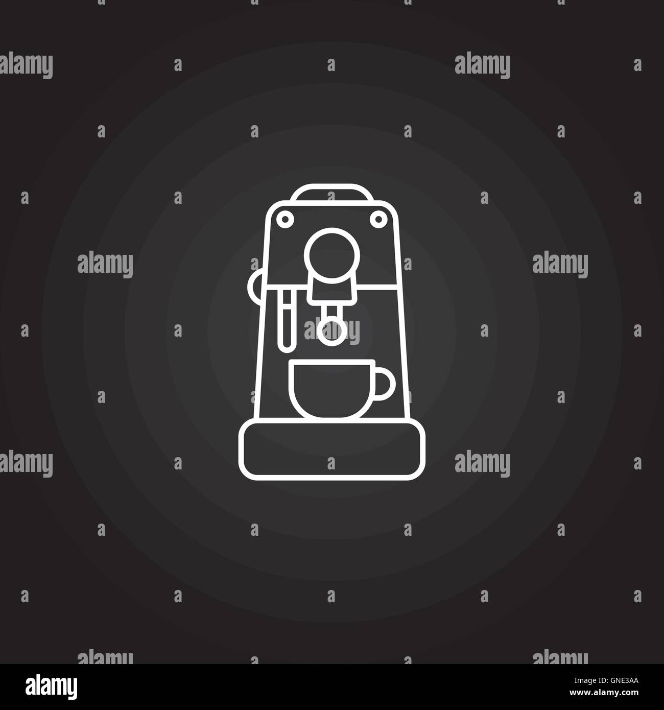 Old fashioned coffee pot Stock Vector Images - Alamy