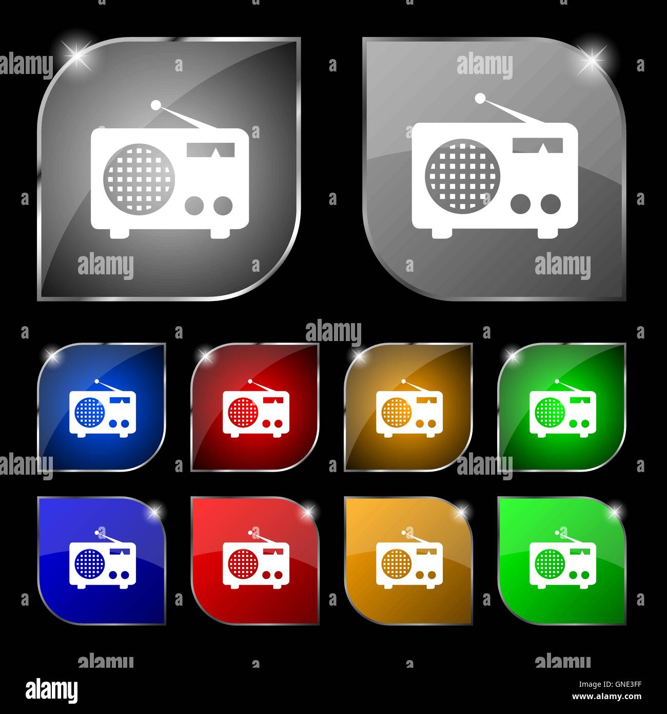 Ten station Stock Vector Images - Alamy