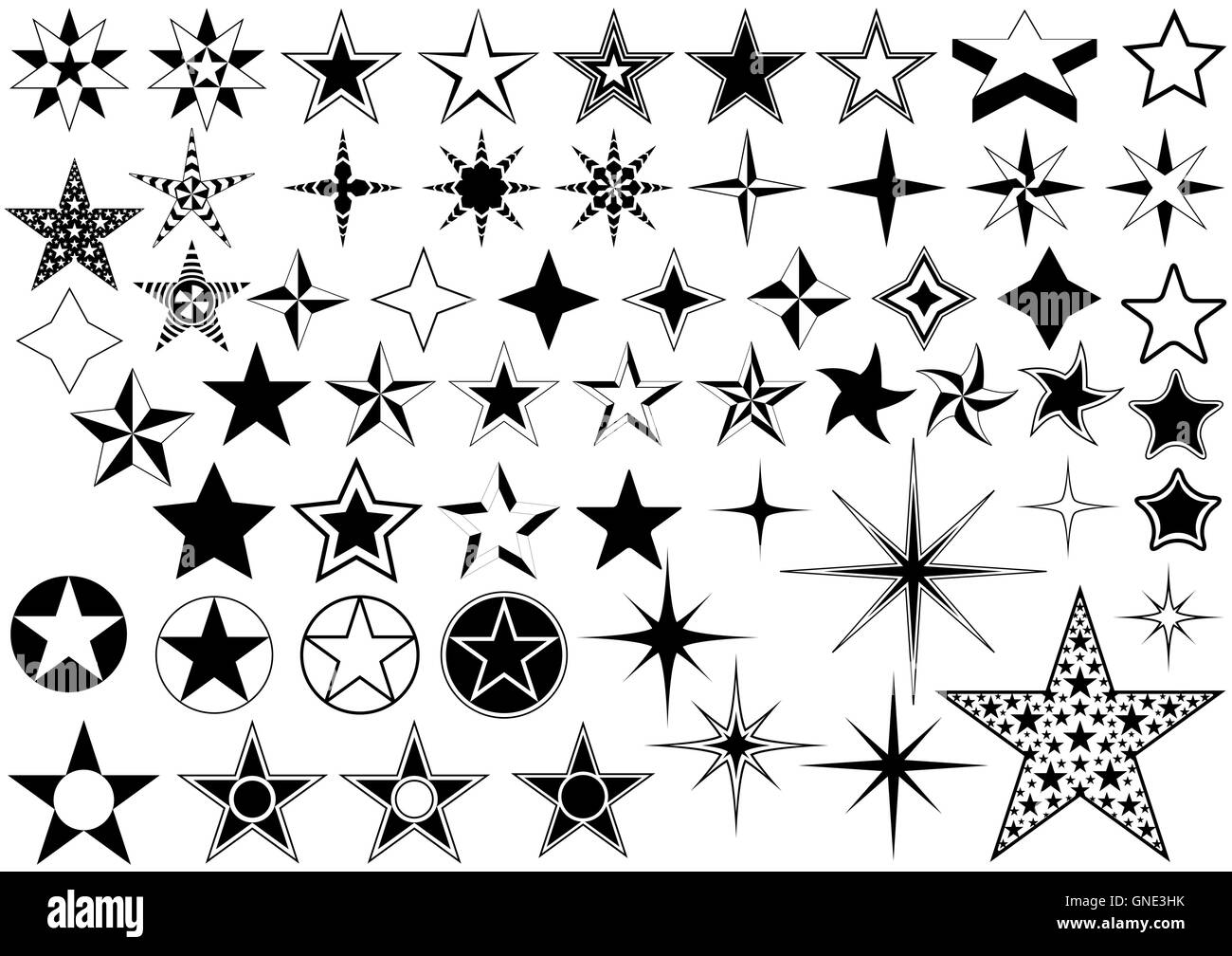 Collection of Star Stock Vector Image & Art - Alamy