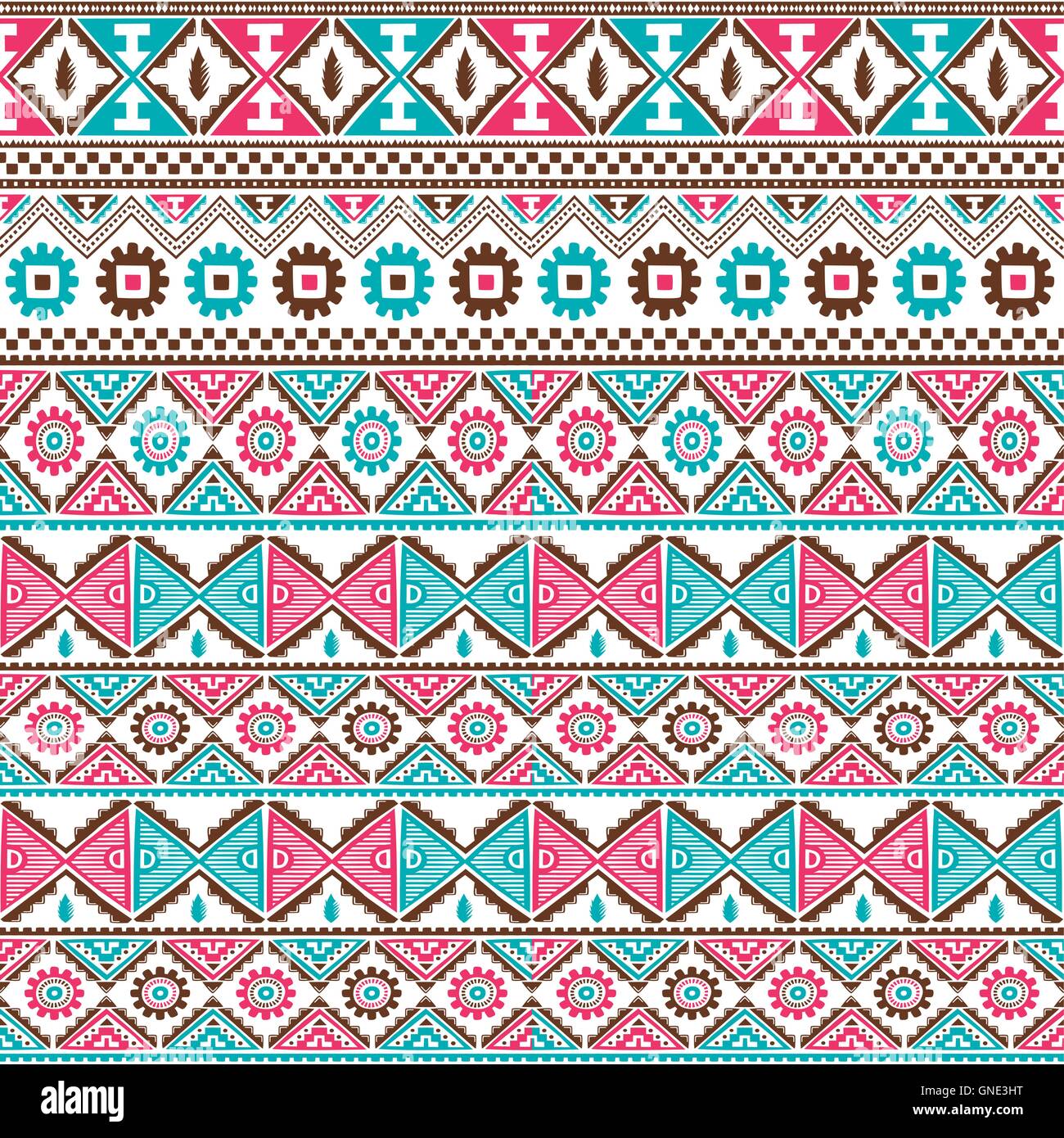 native ethnic seamless pattern Stock Vector Image & Art - Alamy