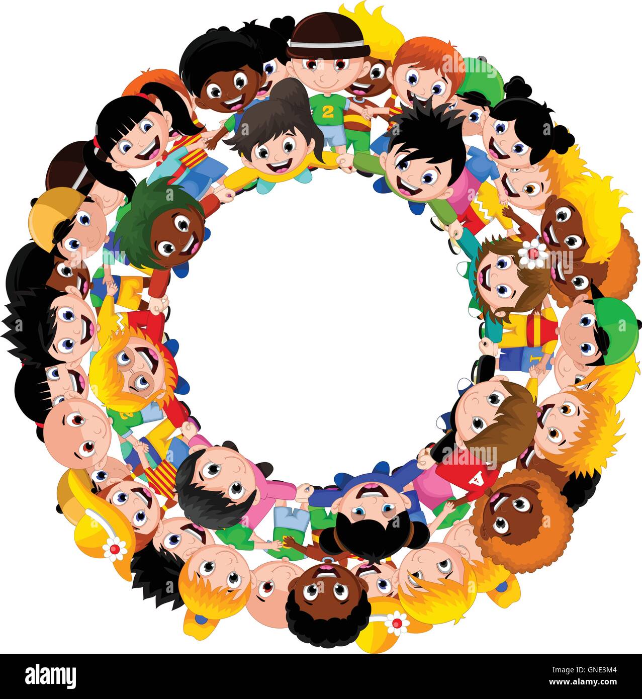 Different Races Of Children