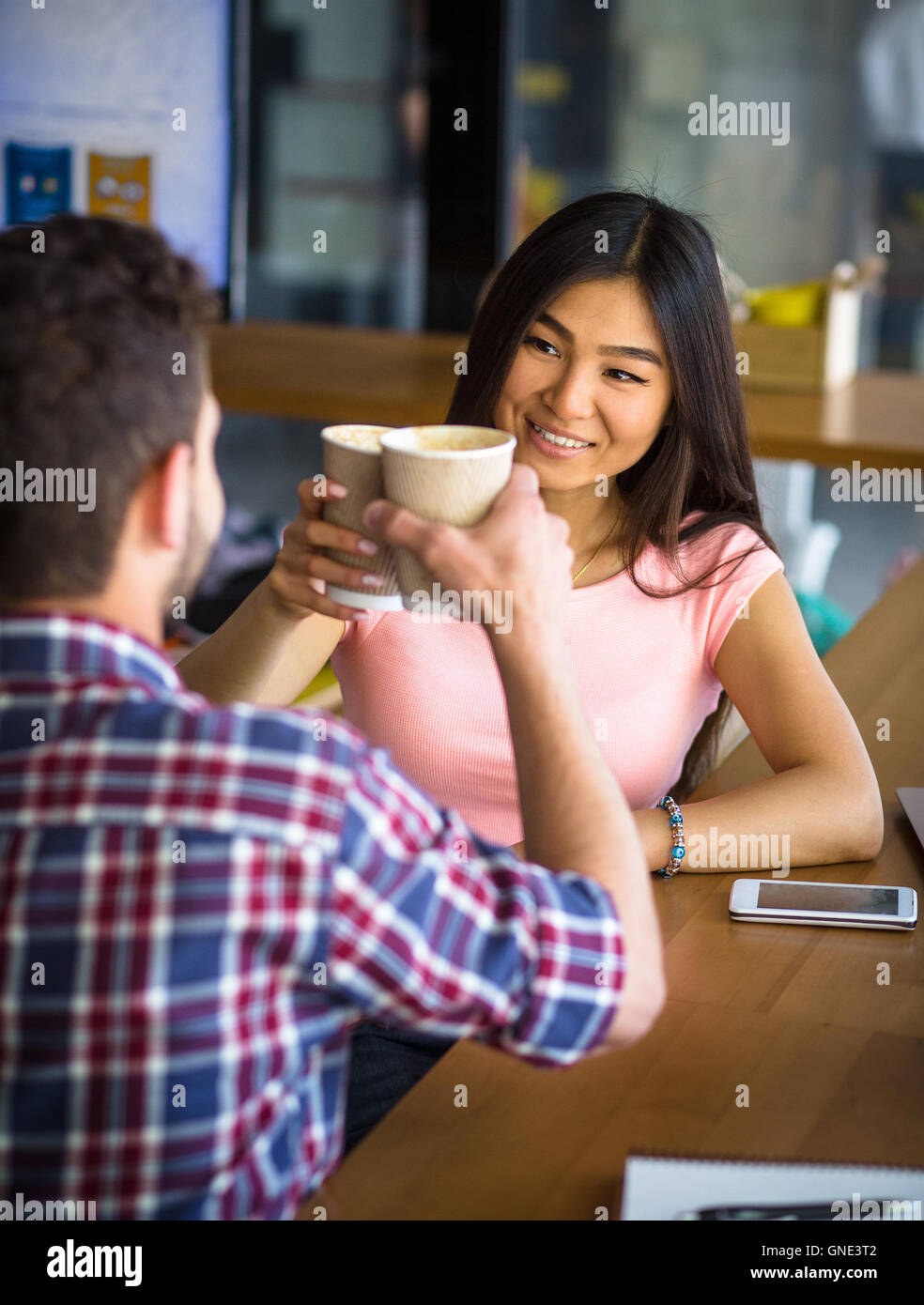 Romantic couple having date Stock Photo - Alamy