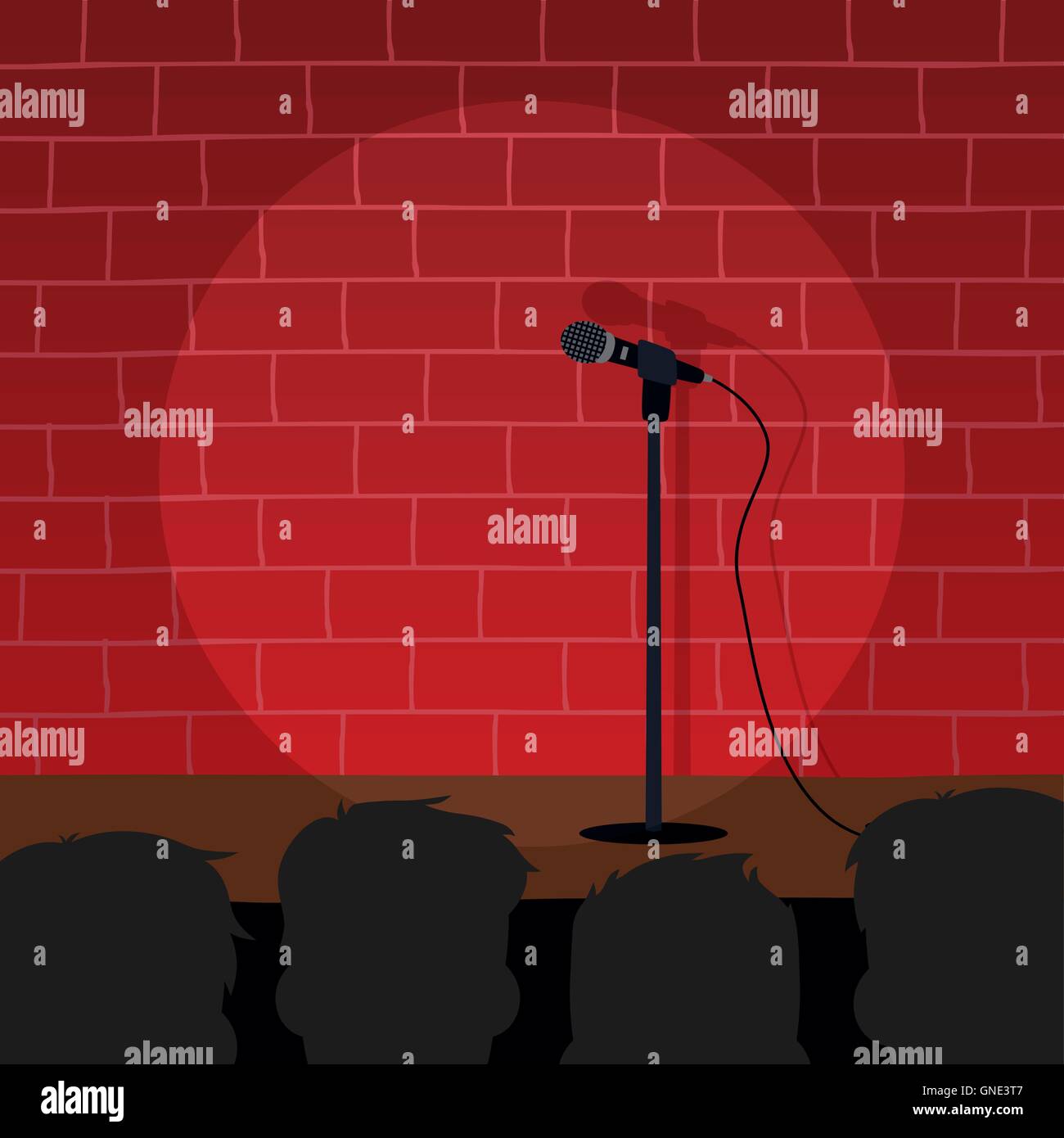 stand up comedy Stock Vector Image & Art - Alamy